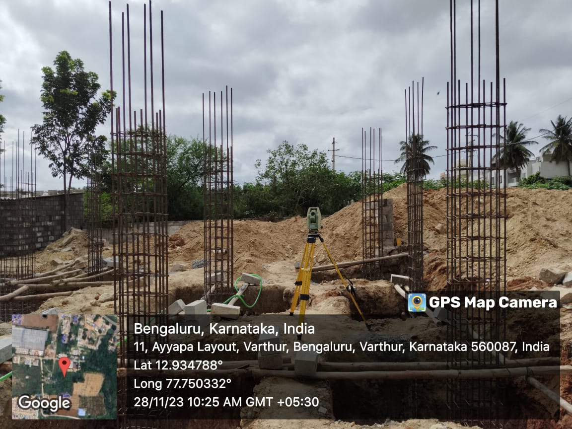 Column Marking Surveyors in Ayyappa Layout, Varthur, Bangalore | Scon ...